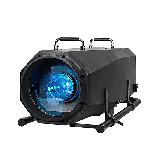 Outdoor IP 1200w Gobo LED Follow Spot Light with stand and flightcase ...